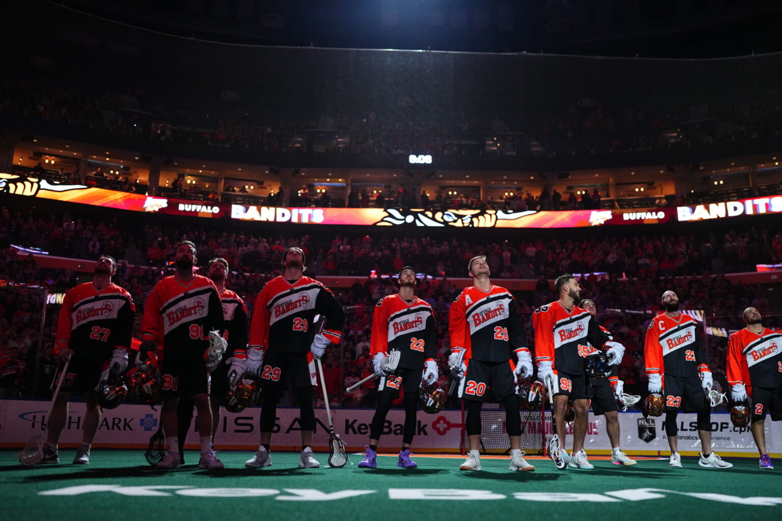PHOTOS | Banner Raising Ceremony | Buffalo Bandits - bandits.com