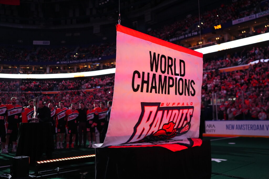 PHOTOS | Banner Raising Ceremony | Buffalo Bandits - bandits.com