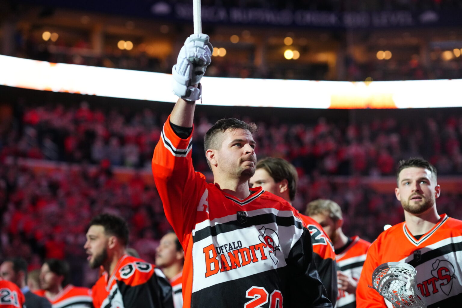 PHOTOS | Banner Raising Ceremony | Buffalo Bandits - bandits.com