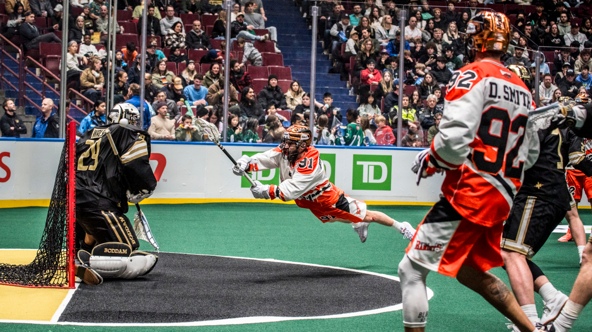 Bandits' comeback falls short in Vancouver | Buffalo Bandits - bandits.com