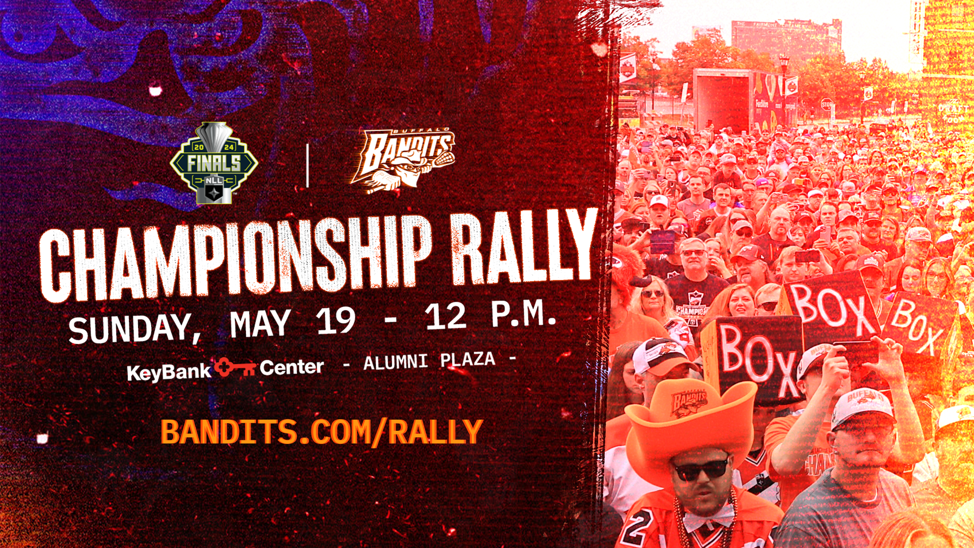 Bandits championship celebration set for Sunday, May 19 in Alumni Plaza ...
