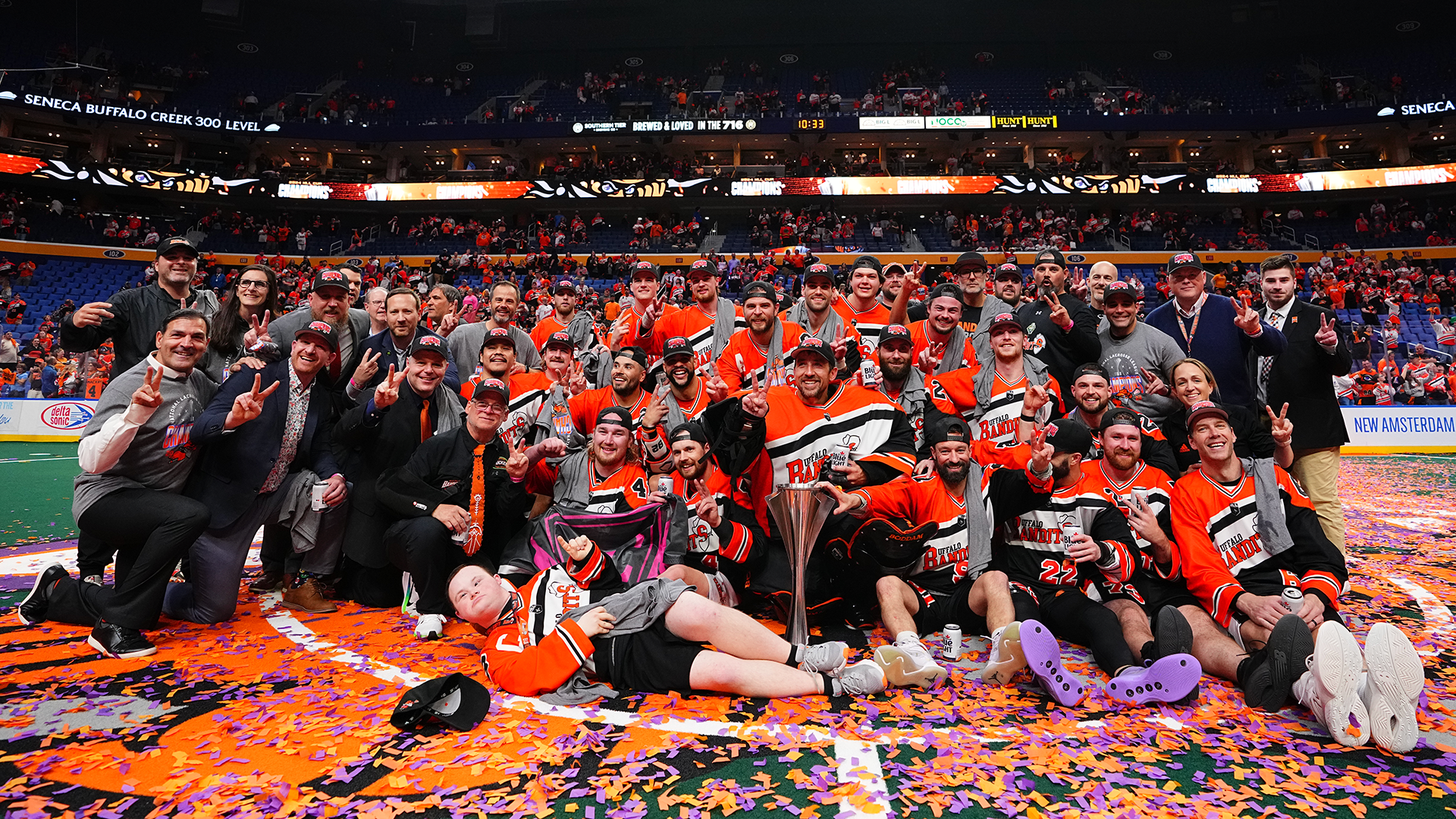Bandits win 6th NLL championship; Byrne named 2024 Finals MVP | Buffalo ...
