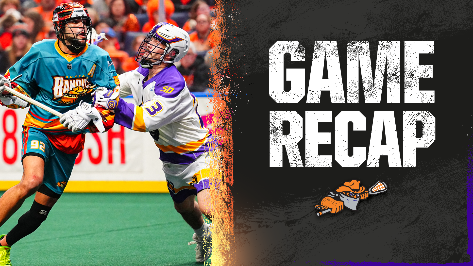 Bandits' 7-game undefeated streak broken in 14-13 OT loss to San Diego ...